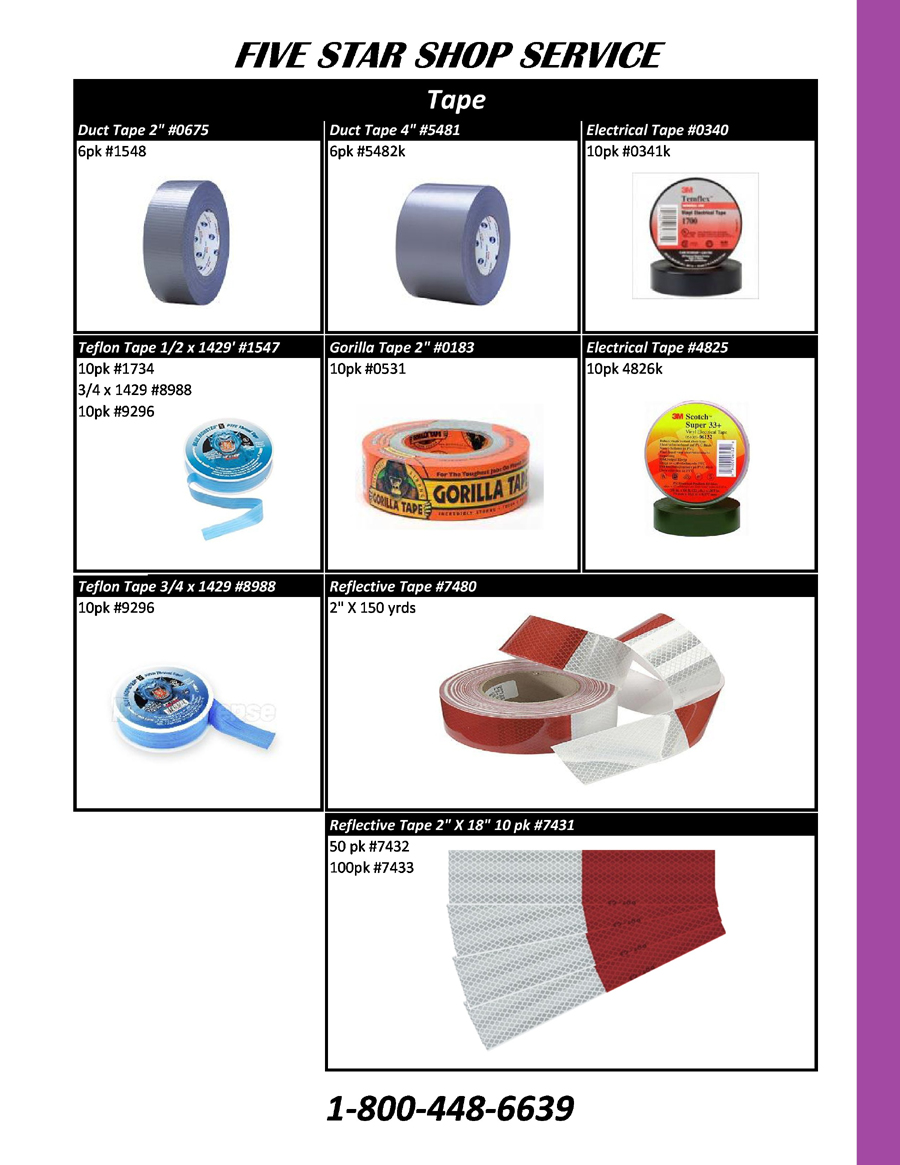Five Star Shop Service | High Quality Specialty Supplies & Equipment