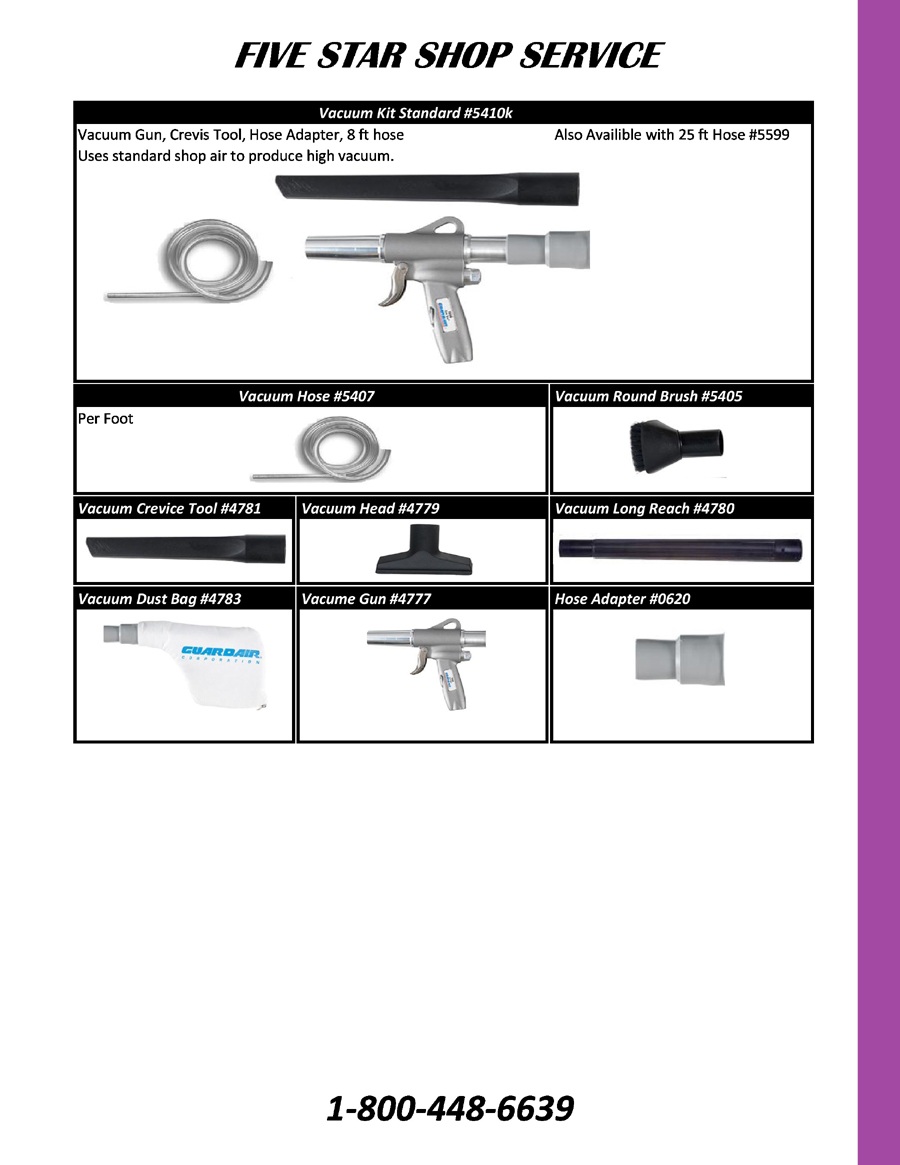 Five Star Shop Service | High Quality Specialty Supplies & Equipment